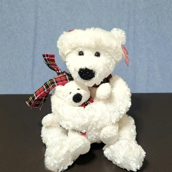 Gund | Holiday | Gund Polar Bear And Cub Holiday Plush | Poshmark